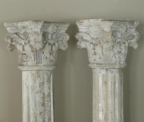 Pair of French Columns For Sale at 1stDibs