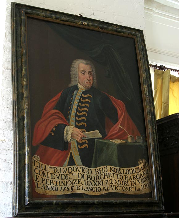 18th c Oil On Canvas Portrait of Italian Nobleman For Sale at 1stDibs ...