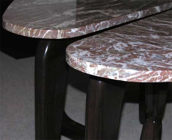 Noguchi-Style Marble Tables at 1stDibs