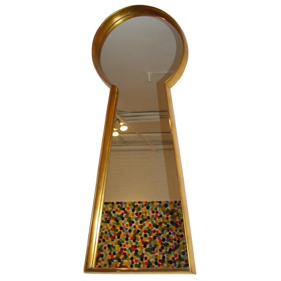 Keyhole Mirror at 1stDibs