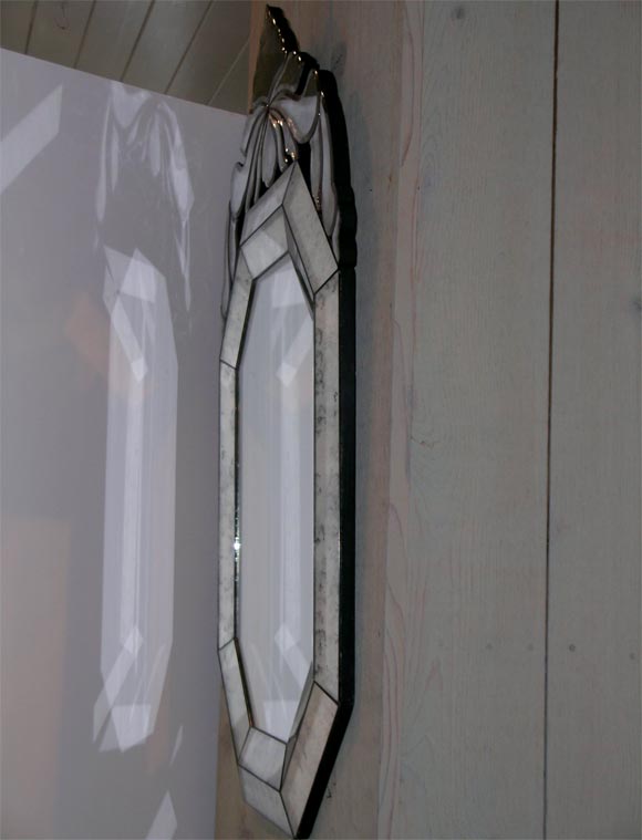 Venetian Smoked Glass Mirror at 1stDibs