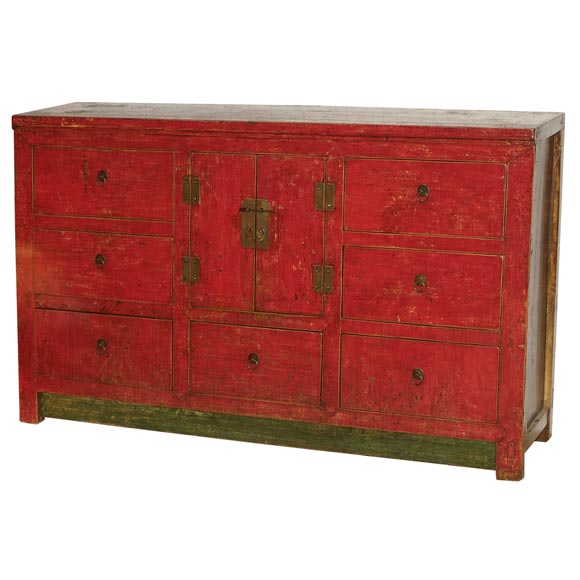 Tibetan Sideboard at 1stDibs