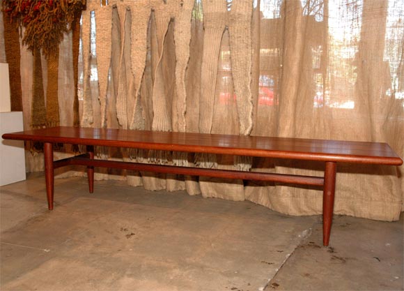 California Handcrafted Teak Coffee Table, Sam Maloof at 1stDibs