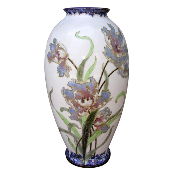 Teplitz Vase For Sale at 1stDibs