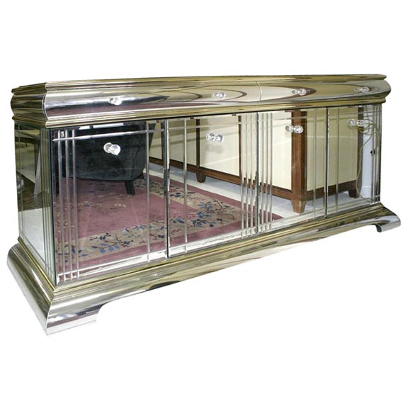 Authentic 70's Retro Buffet at 1stDibs