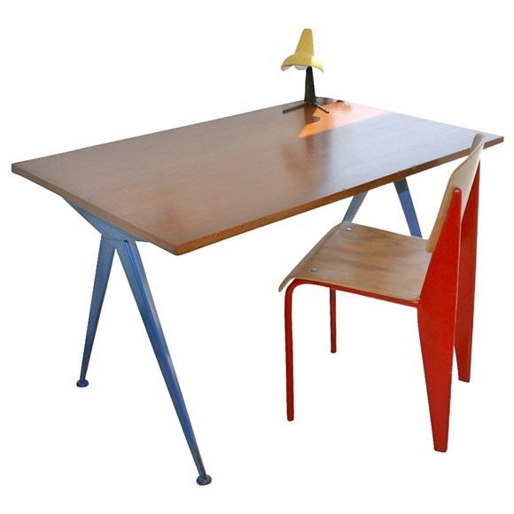 Jean Prouve Compass Table at 1stDibs