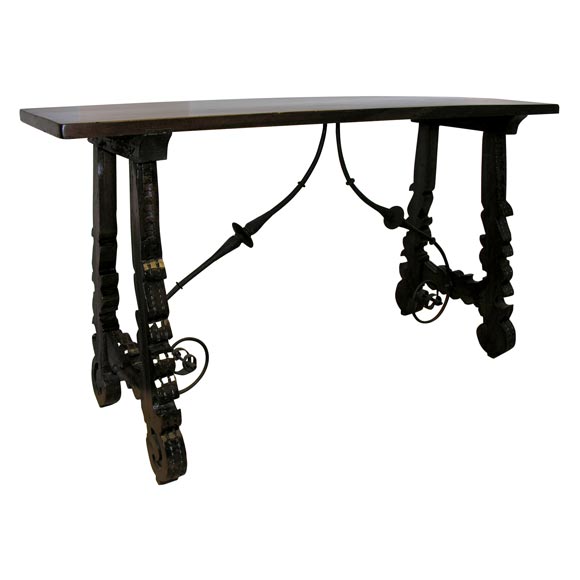 Spanish Colonial "Guard Room"Table at 1stDibs