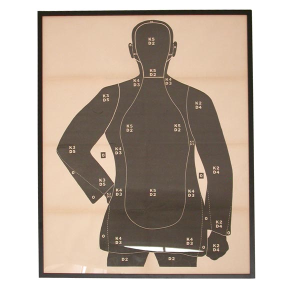 Vintage Shooting Target at 1stDibs