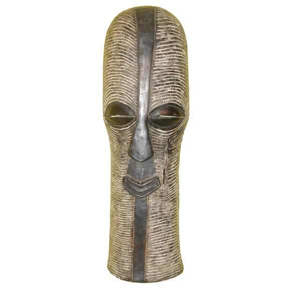 dramatic antique Basonge mask at 1stDibs