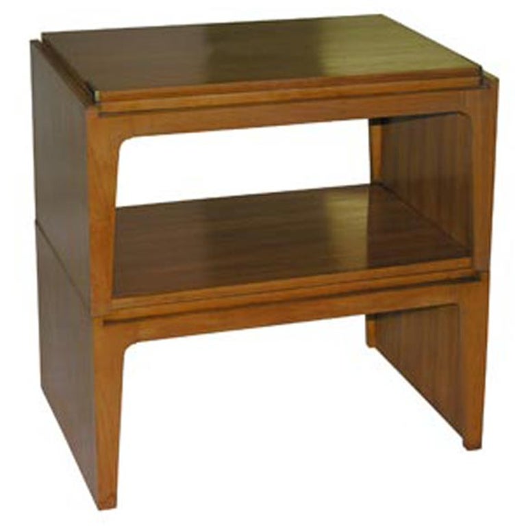 American Convertible Stacking Occasional Tables By Edward Wormley For
