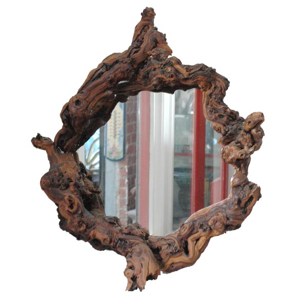 Grape Vine Wall Mirror at 1stDibs