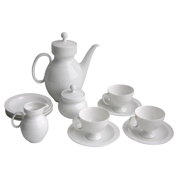 Porcelain Tea Set by Alboth Kaiser at 1stDibs