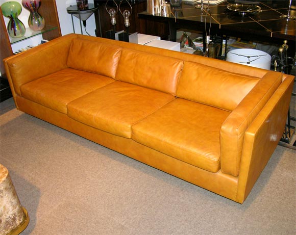 Clean-Line Sofa designed by Harvey Probber at 1stDibs