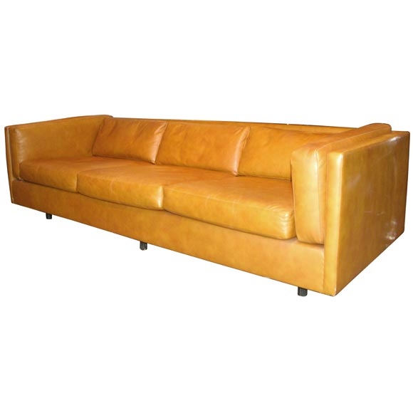 Clean-Line Sofa designed by Harvey Probber at 1stDibs