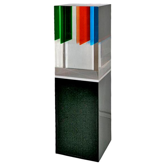 Dennis Byng Plexiglass Construction Sculpture at 1stDibs