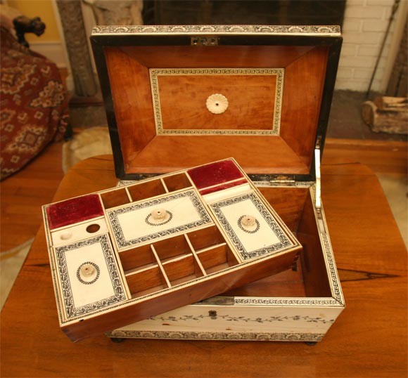 Anglo Indian Ivory Box at 1stDibs | anglo box, ivory boxes, anglo ...