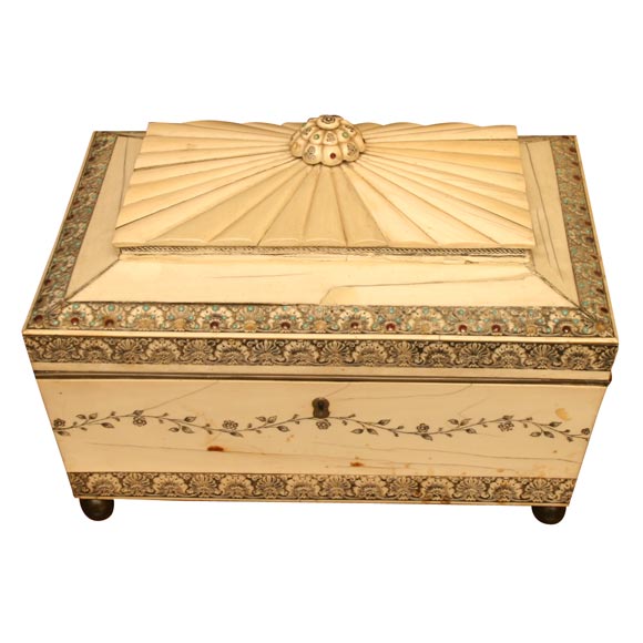 Anglo Indian Ivory Box at 1stDibs | anglo box, ivory boxes, anglo ...