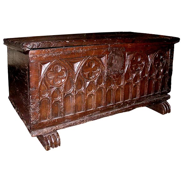 Gothic Trunk at 1stDibs