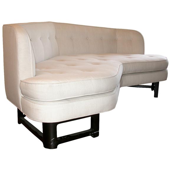 RARE DUNBAR ANGULAR SOFA BY EDWARD WORMLEY at 1stDibs