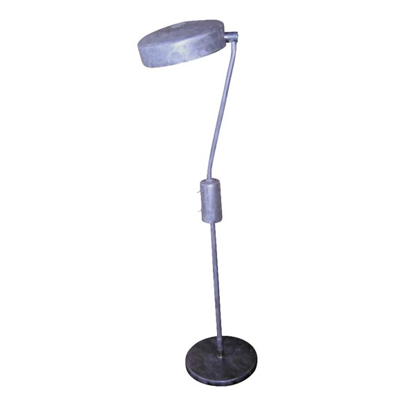 1930's Industrial Standing Lamp For Sale at 1stDibs