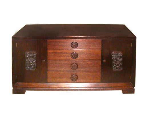 #1343 Asian-inspired buffet by James Mont at 1stDibs