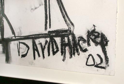 Charcoal Drawing by David Hacker at 1stDibs | david hacker artist