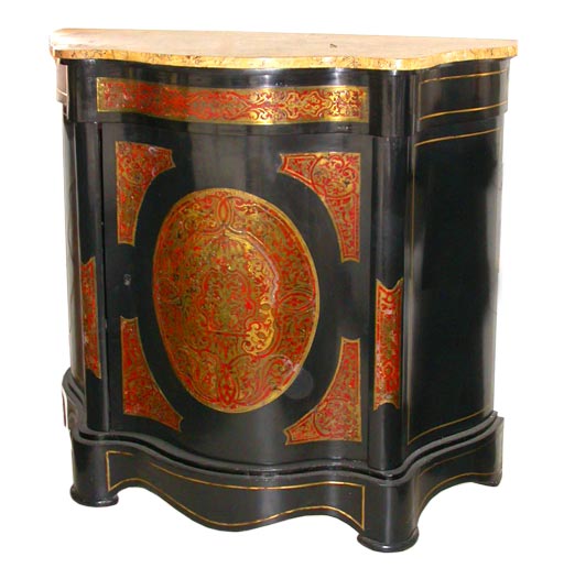 Beautiful Tall Boule Cabinet For Sale at 1stDibs