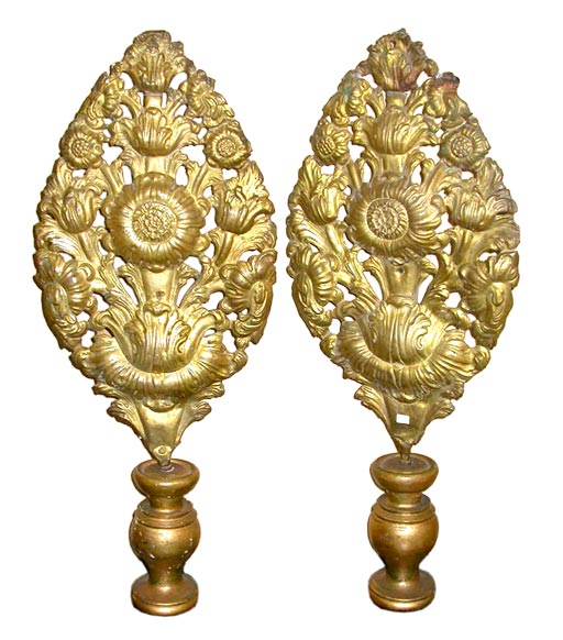 Pair of Dutch Ormolu Candle Reflectors at 1stDibs