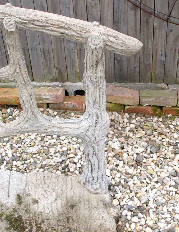 1920's Faux Bois Bridge at 1stDibs