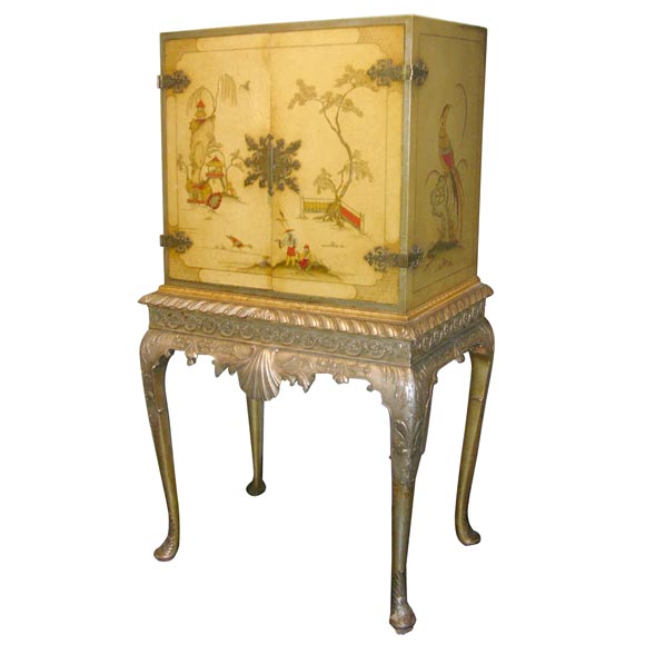 A Great Example of A English Chinoiserie Bar at 1stDibs
