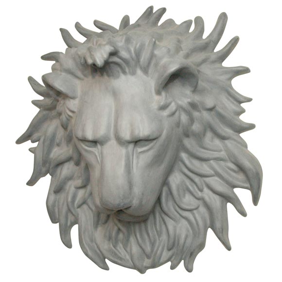 Life Size Grand Resin Lion Movie Prop at 1stDibs
