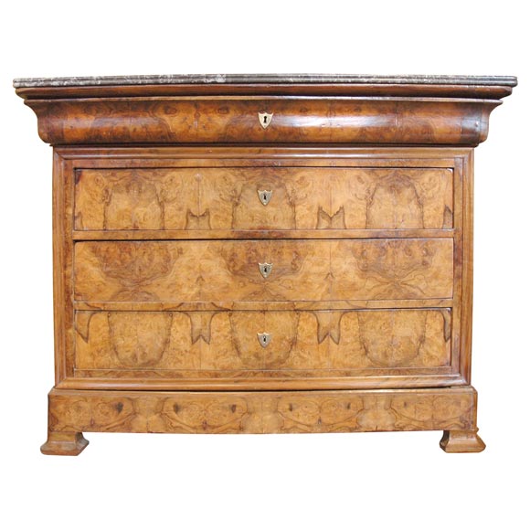 Louis Philippe 4-drawer commode at 1stDibs