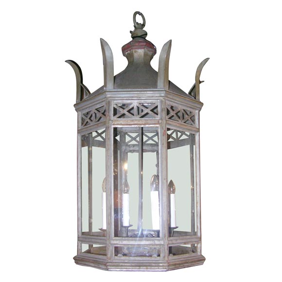 Zinc Lantern at 1stDibs