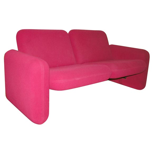 Ray Wilkes Chicklet Sofa at 1stDibs