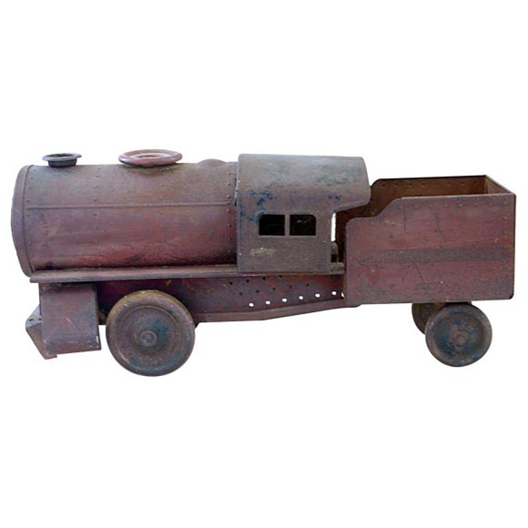 Large Antique Toy Train Engine For Sale at 1stDibs