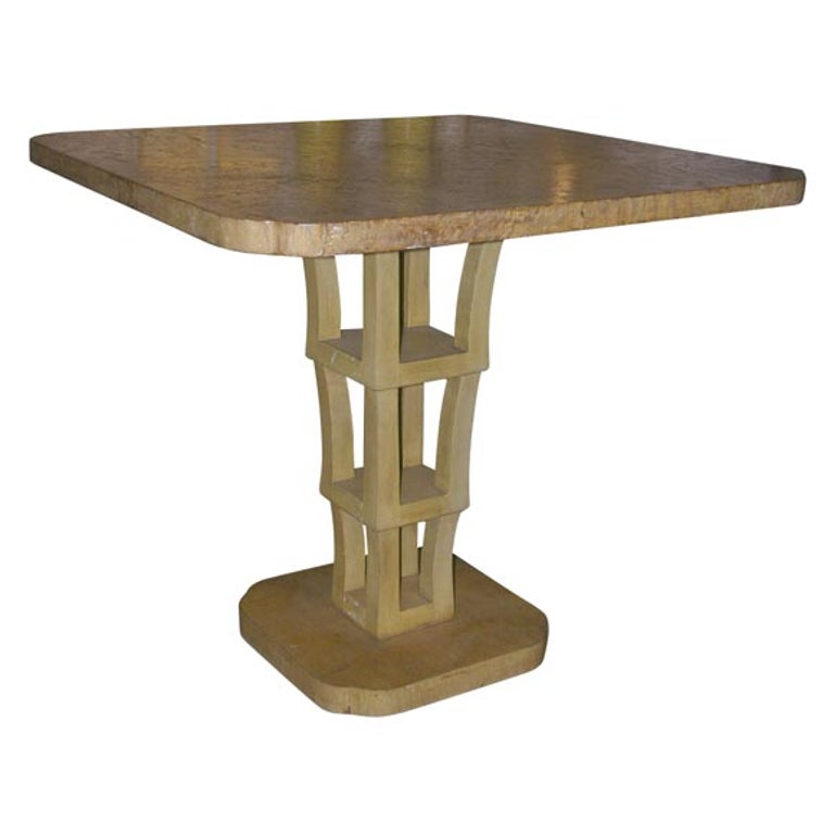 American Ladder Column Center Table by Johan Tapp For Sale at 1stDibs