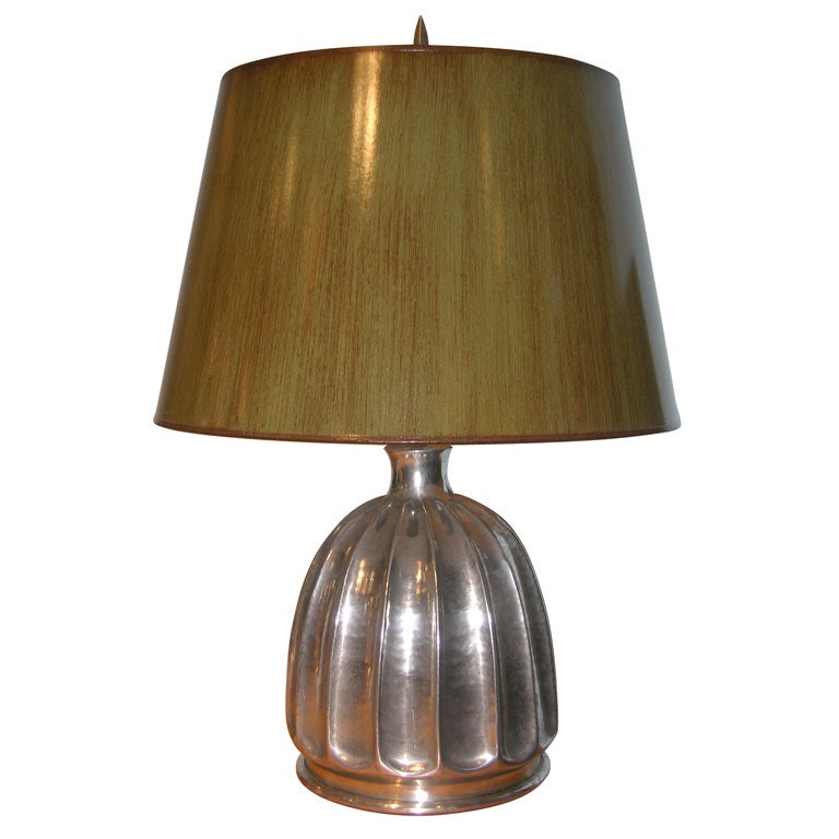 Fluted Table Lamp at 1stDibs