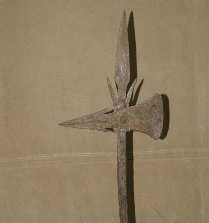 iron currency in the form of throwing axes at 1stDibs