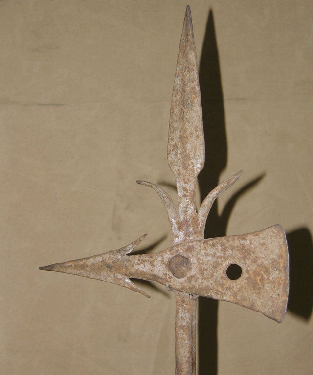 iron currency in the form of throwing axes at 1stDibs