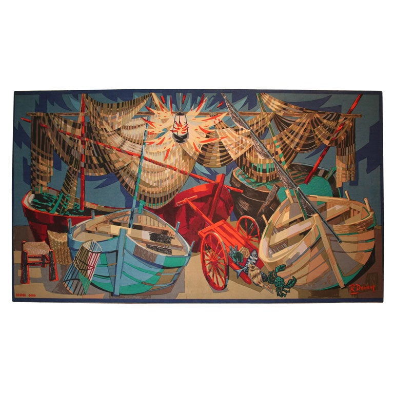 Wall Hanging by Robert Debieve at 1stDibs