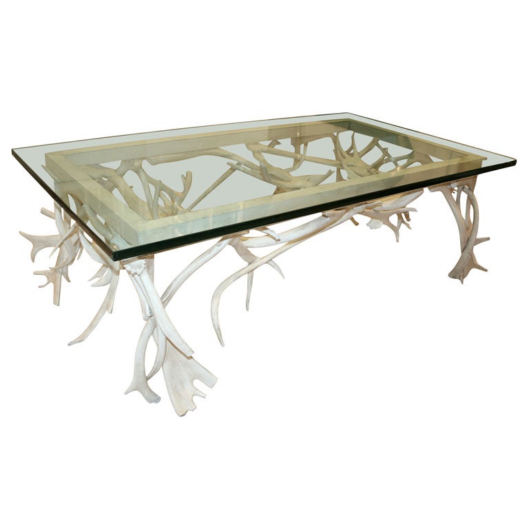 Antler Coffee Table at 1stDibs