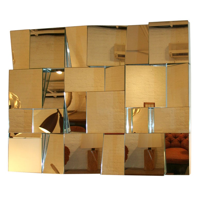 Cubist Mirror by Sally Francomb at 1stDibs | sally mirror