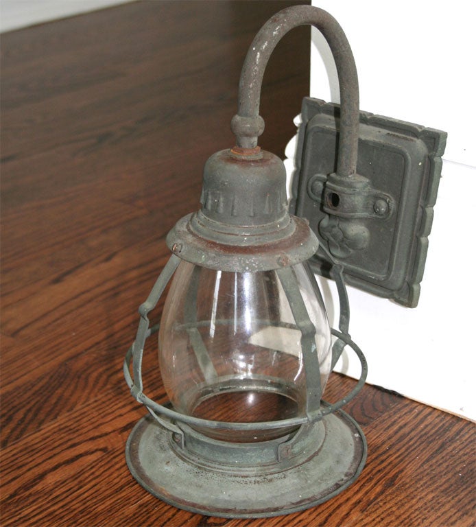 Vintage porch light at 1stDibs