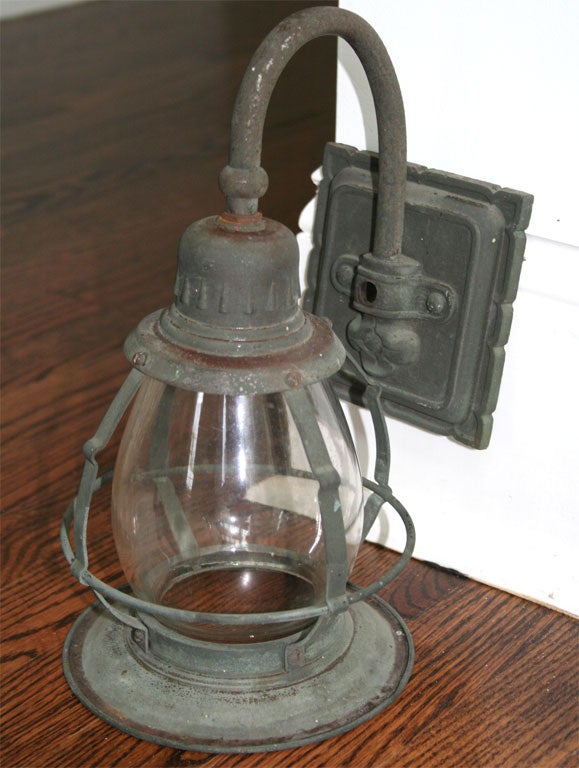 Vintage porch light at 1stDibs