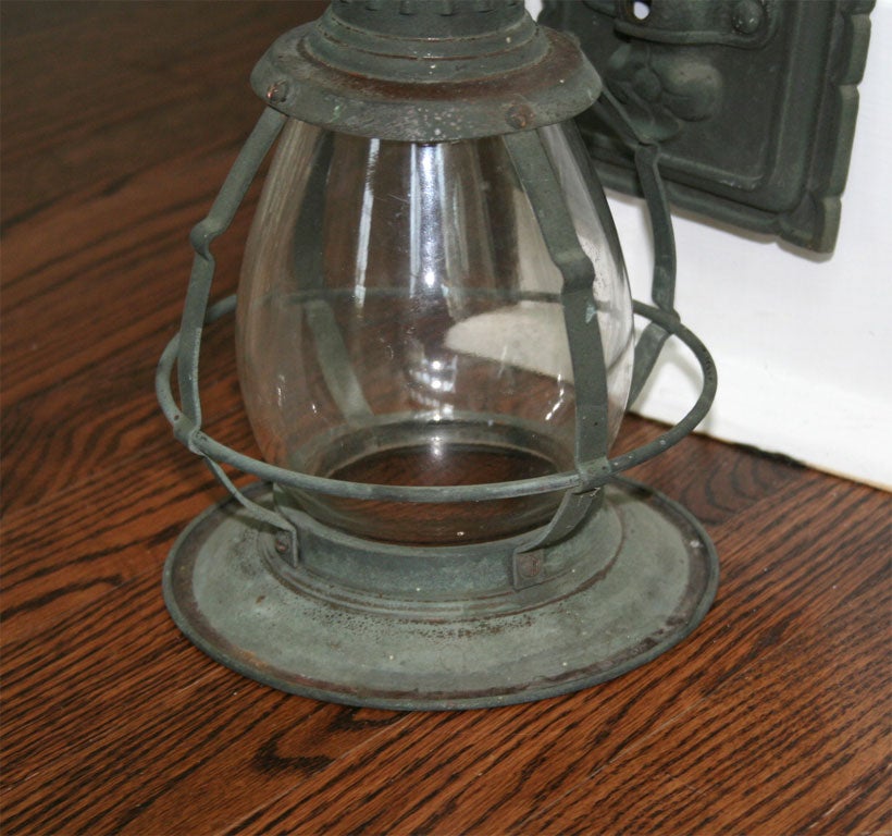 Vintage porch light at 1stDibs