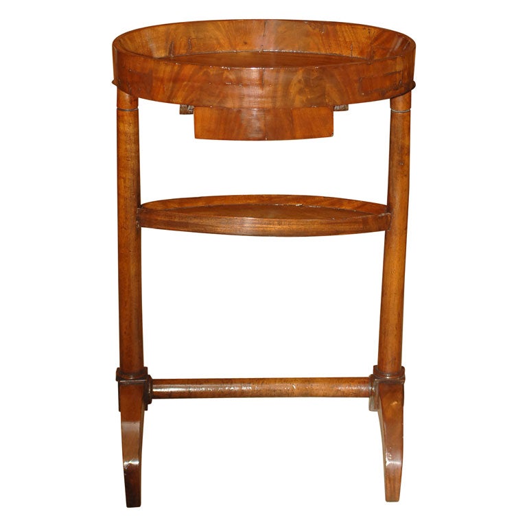 Oval Work Table at 1stDibs
