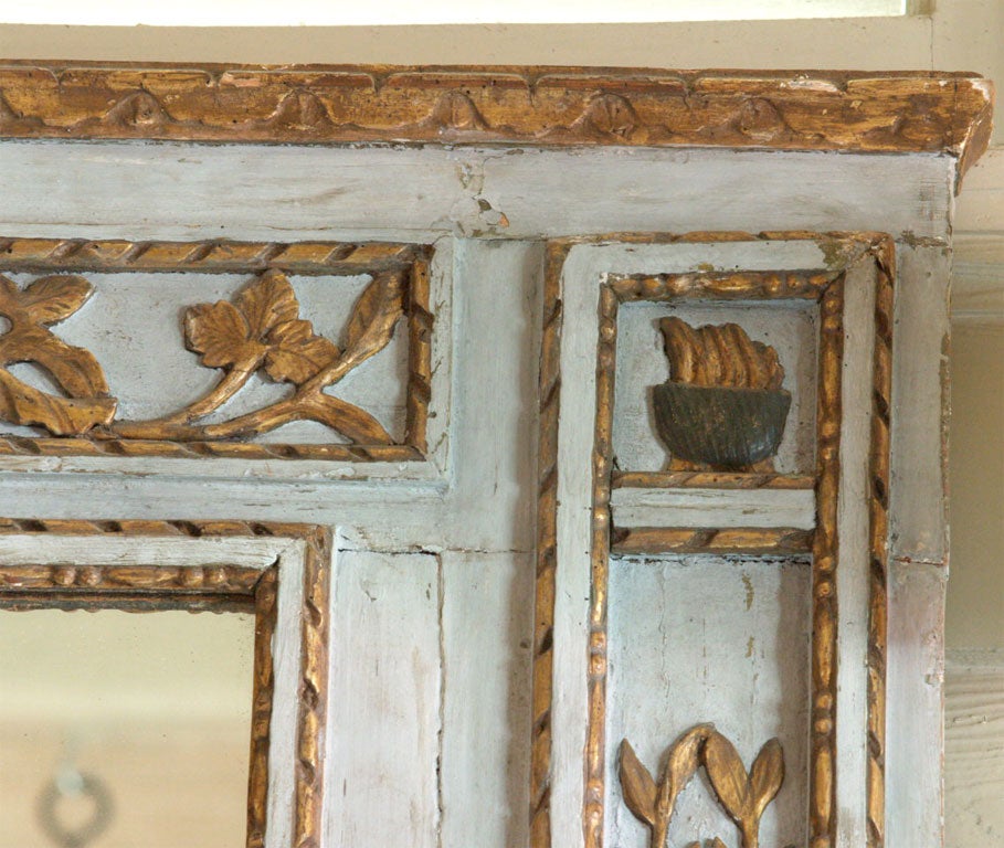 French Painted Trumeau For Sale at 1stDibs
