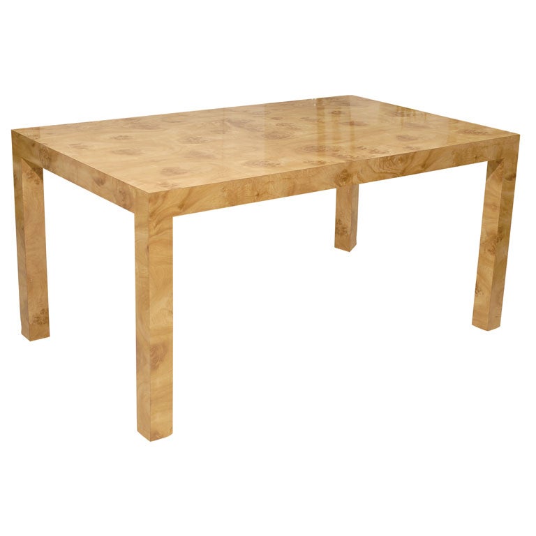 Parsons Style Laminate Table at 1stDibs