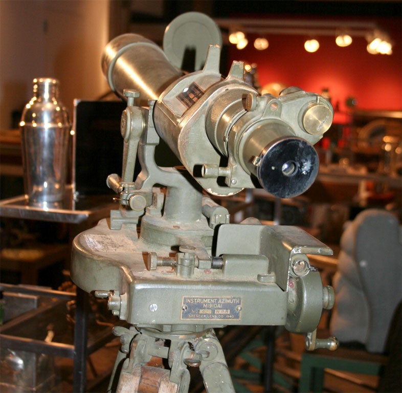American WWII Military Telescope at 1stDibs