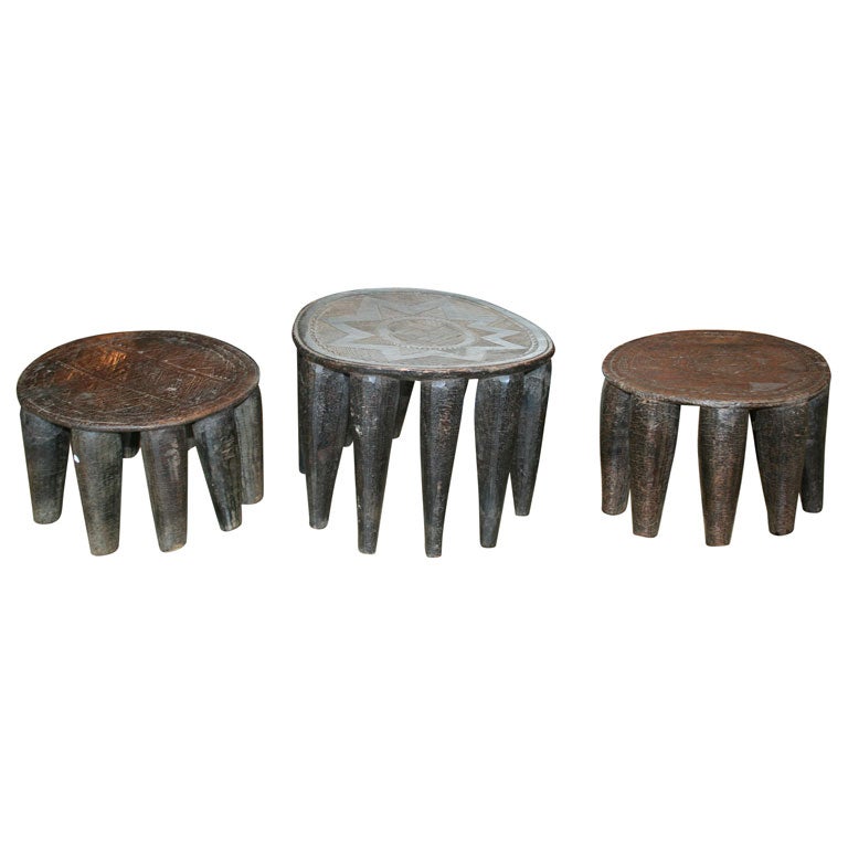 Nigerian Nupe Table - 4 For Sale on 1stDibs | nigerian_nupe, nigerian ...